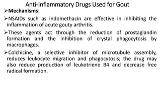NSAIDs, Acetaminophen, & Drugs Used in Rheumatoid Arthritis & Gout.pptx