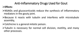 NSAIDs, Acetaminophen, & Drugs Used in Rheumatoid Arthritis & Gout.pptx