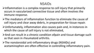 NSAIDs, Acetaminophen, & Drugs Used in Rheumatoid Arthritis & Gout.pptx