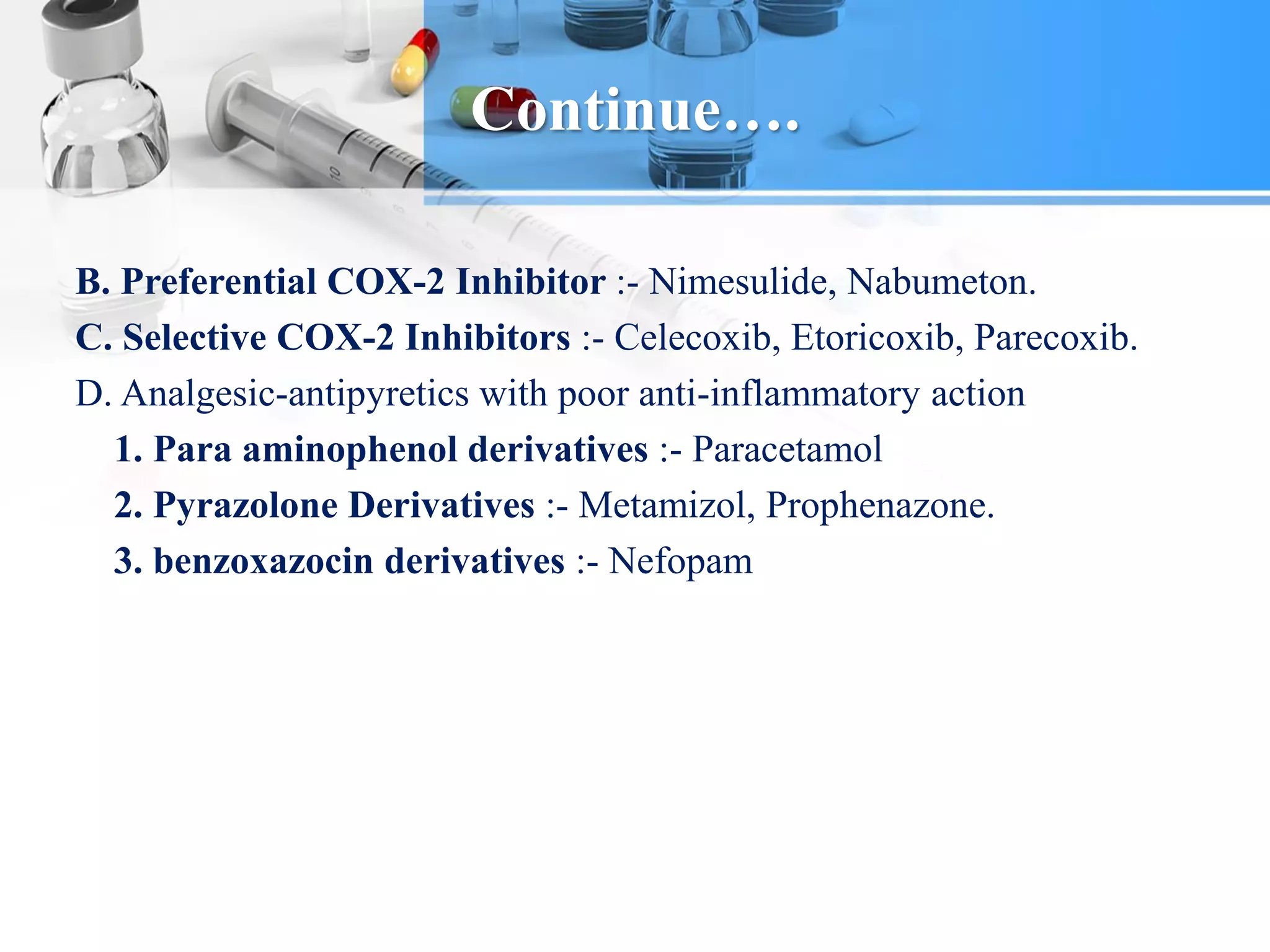 Non Steroidal Anti-inflammatory Drugs | PDF