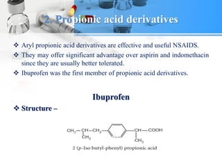 Non Steroidal Anti-inflammatory Drugs | PDF