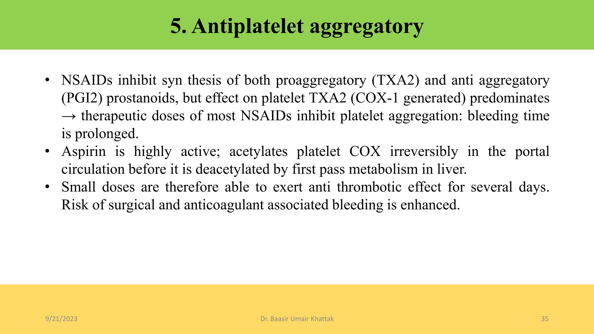 NSAIDS PHARMACOLOGY BY BAASIR UMAIR KHATTAK.pptx