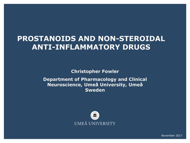 NSAIDs - an introduction | PPTX | Genetics | Science