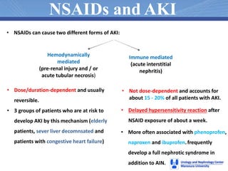 Non steroidal (NSAIDs) and the kidney ppt | PPTX