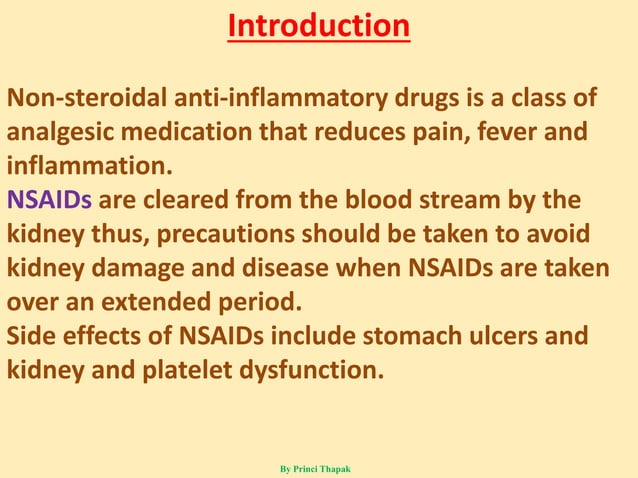 Nsaids presentation | PPT