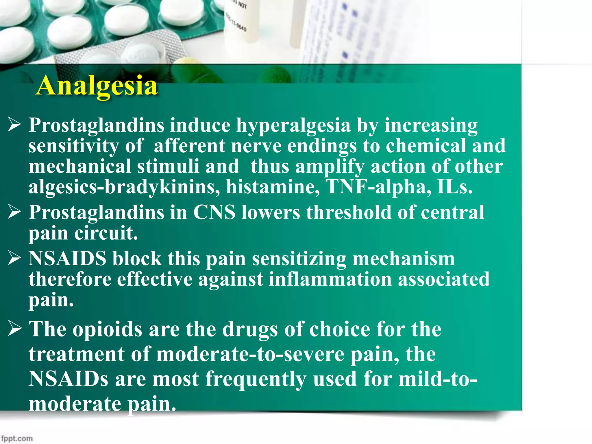 NSAIDs in Periodontology | PPTX