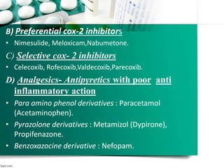 NSAIDs in Periodontology | PPTX