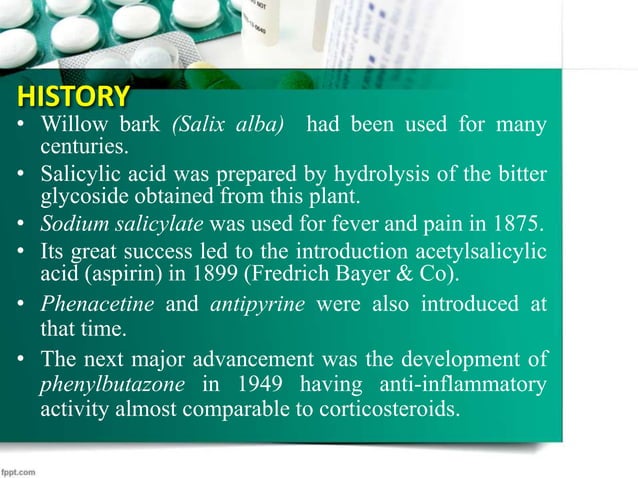NSAIDs in Periodontology | PPTX | Chemistry | Science