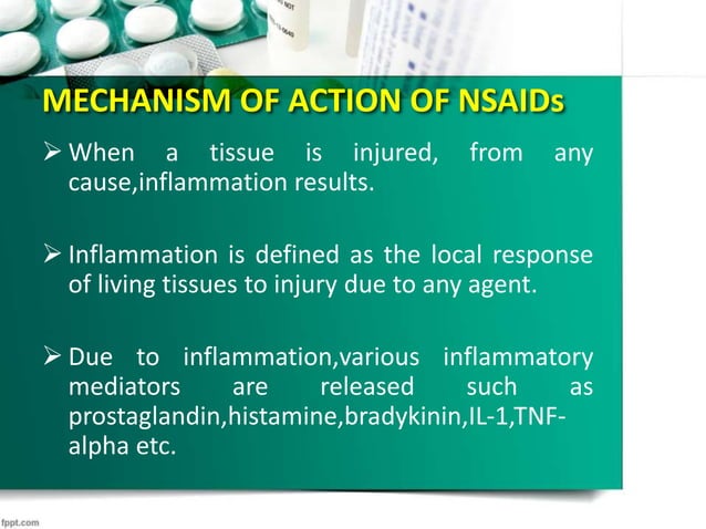 NSAIDs in Periodontology | PPTX | Chemistry | Science