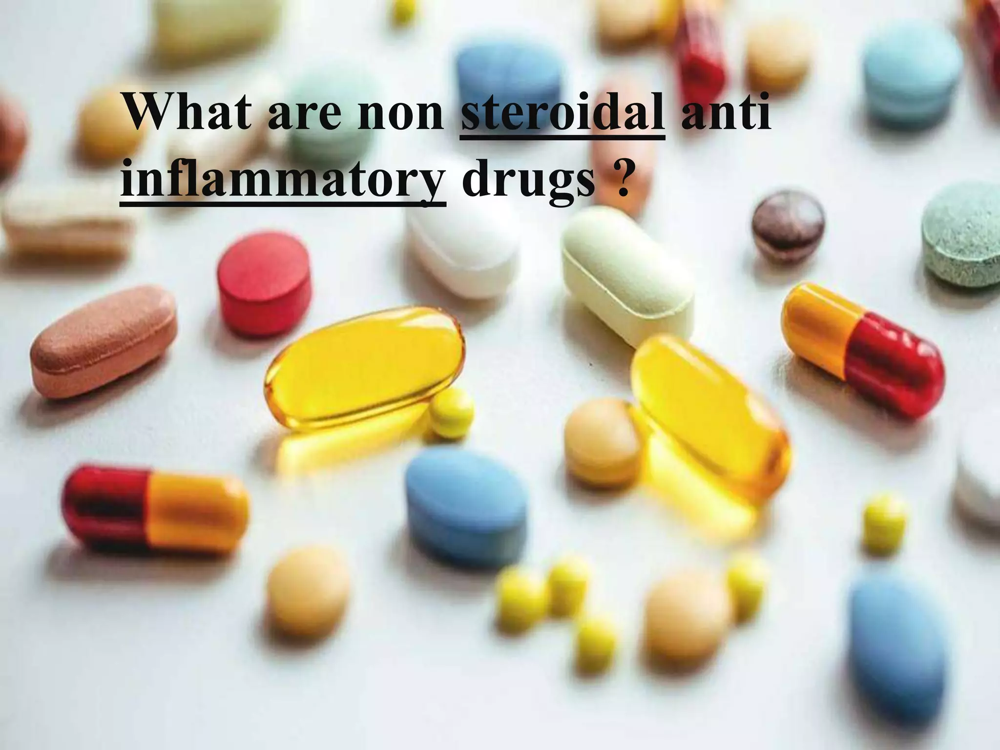 Nsaids slideshare NON STEROIDAL ANTI INFLAMMATORY DRUGS - CHEMISTRY | PDF