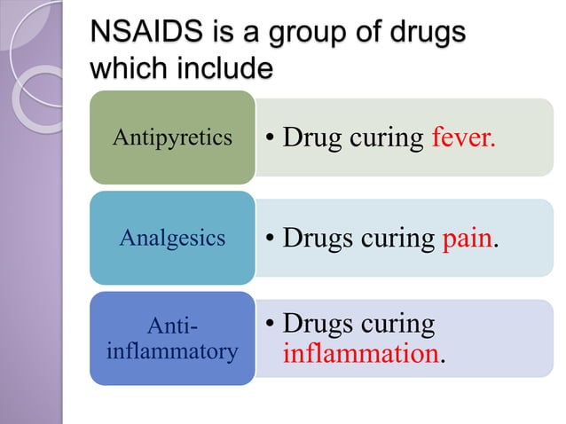 Nsaids slideshare | PPTX