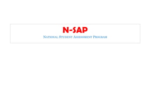 National Student Assessment Program | PPT