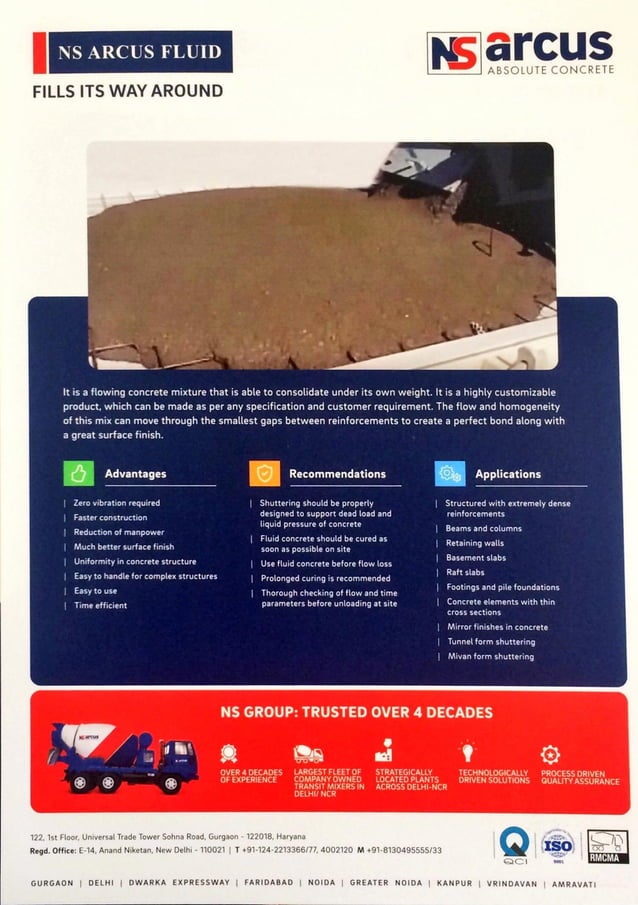 Ns Arcus Brochure | PDF | Civil Engineering Industry | Industries