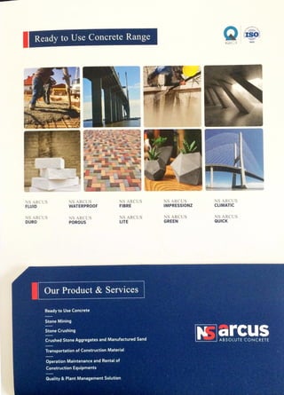 Ns Arcus Brochure | PDF | Civil Engineering Industry | Industries