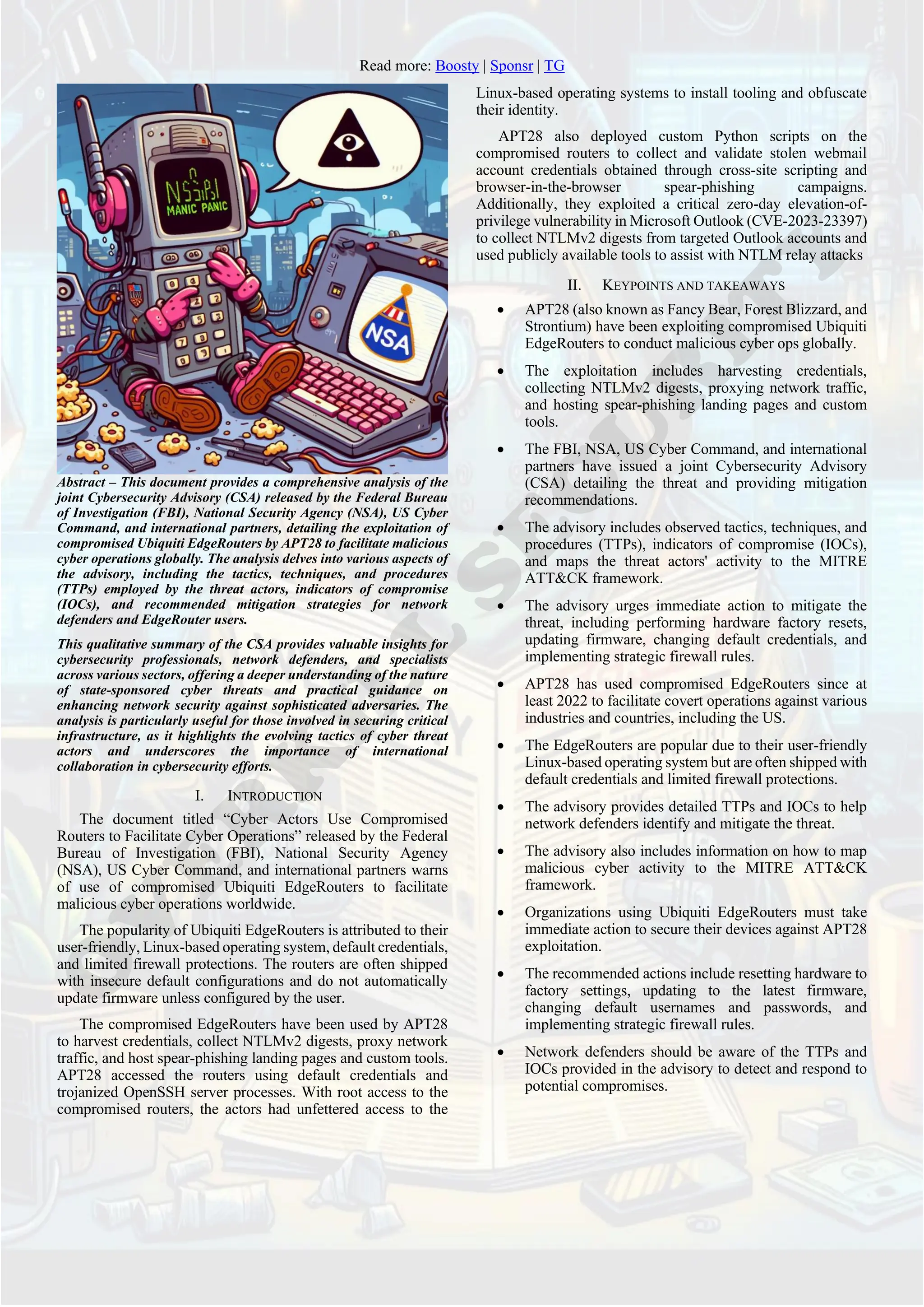 NSA's panic. Ubiquiti [EN] .pdf