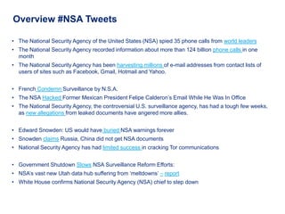 NSA Tweets Rohit kumar | PDF | Internet | Computing