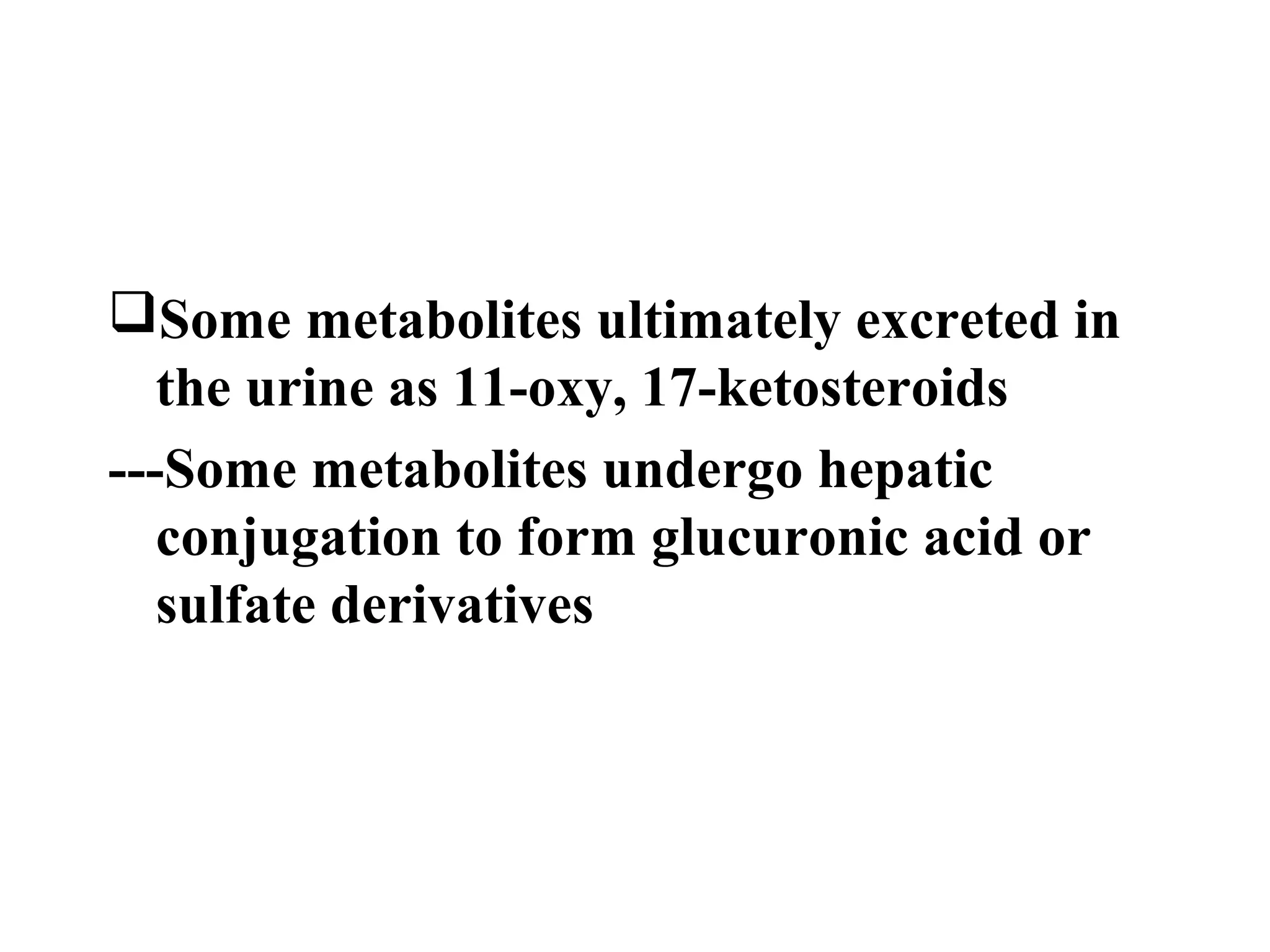 Mineralocorticoids & glucocorticoids | PPT