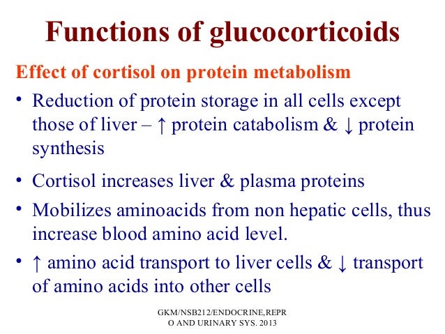 Mineralocorticoids & glucocorticoids