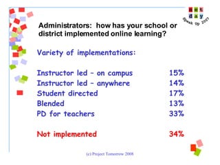 School Leaders "Speak Up" about Student Achievement, Emerging ...