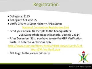 USF NSBE GBM 1.20.2016