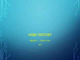 Intro to NSBE | PPT
