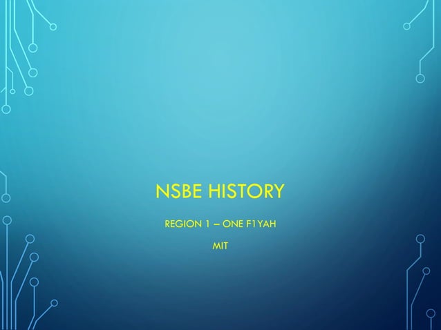 Intro to NSBE | PPT