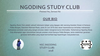 Raspberry Pi3 with Python for Internet of Things - Khalis Sofi & Sasmitoh RR | PPT