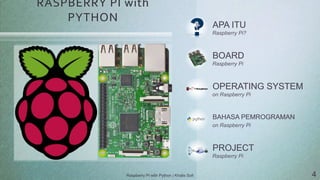 Raspberry Pi3 with Python for Internet of Things - Khalis Sofi ...