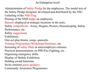 National safety council from India and safety | PPT