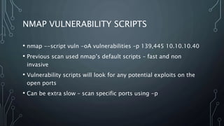Nous Sommes Cyber - HTB Blue | PPTX