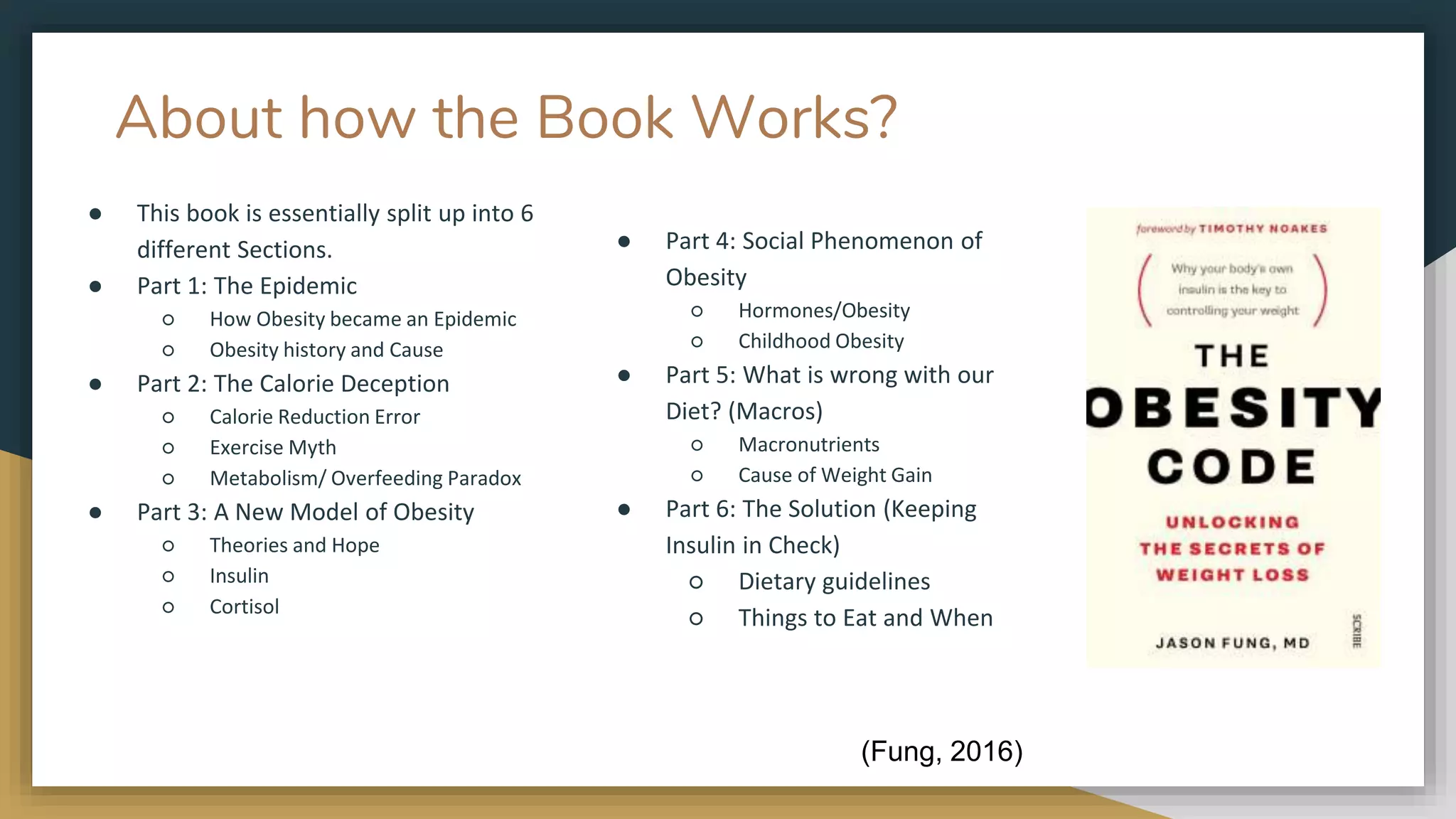 Obesity Code Evaluation | PPTX