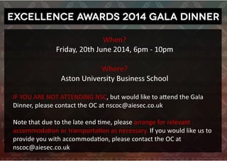 Nsc final delegate pack | PPT | Free Download