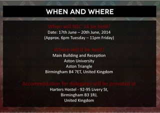 Nsc final delegate pack | PDF