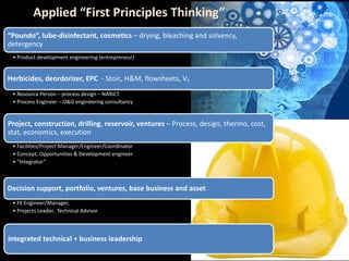 ChE: 1st Principles Approach to Problem Solving | PPT