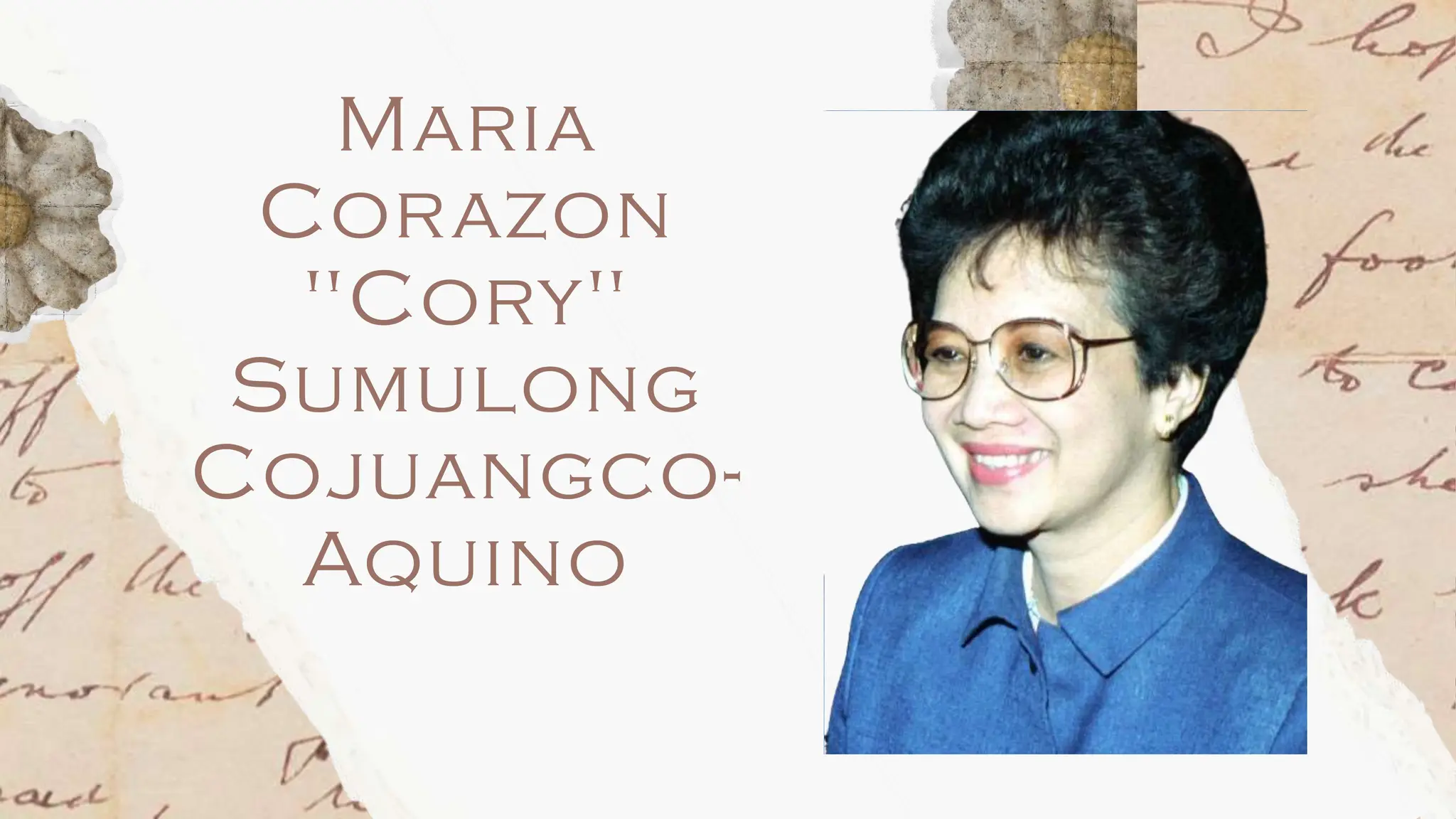 NSCI Cory Aquino brief background and contributions | PPTX