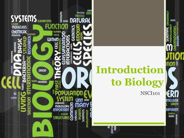 Introduction to Biology | PPTX | Biological Sciences | Science