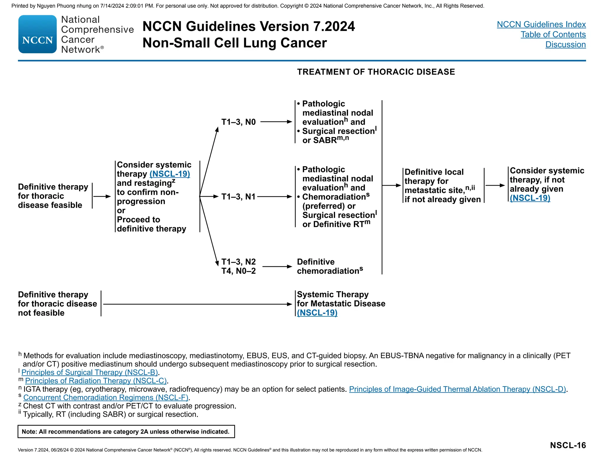 NCCN CLINICAL PRACTICE GUIDELINE IN ONCOLOGY | PDF