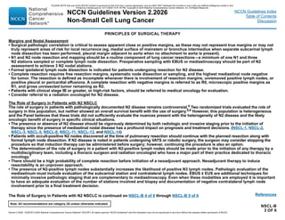NCCN Guidelines lung Cancer Version 2.2026