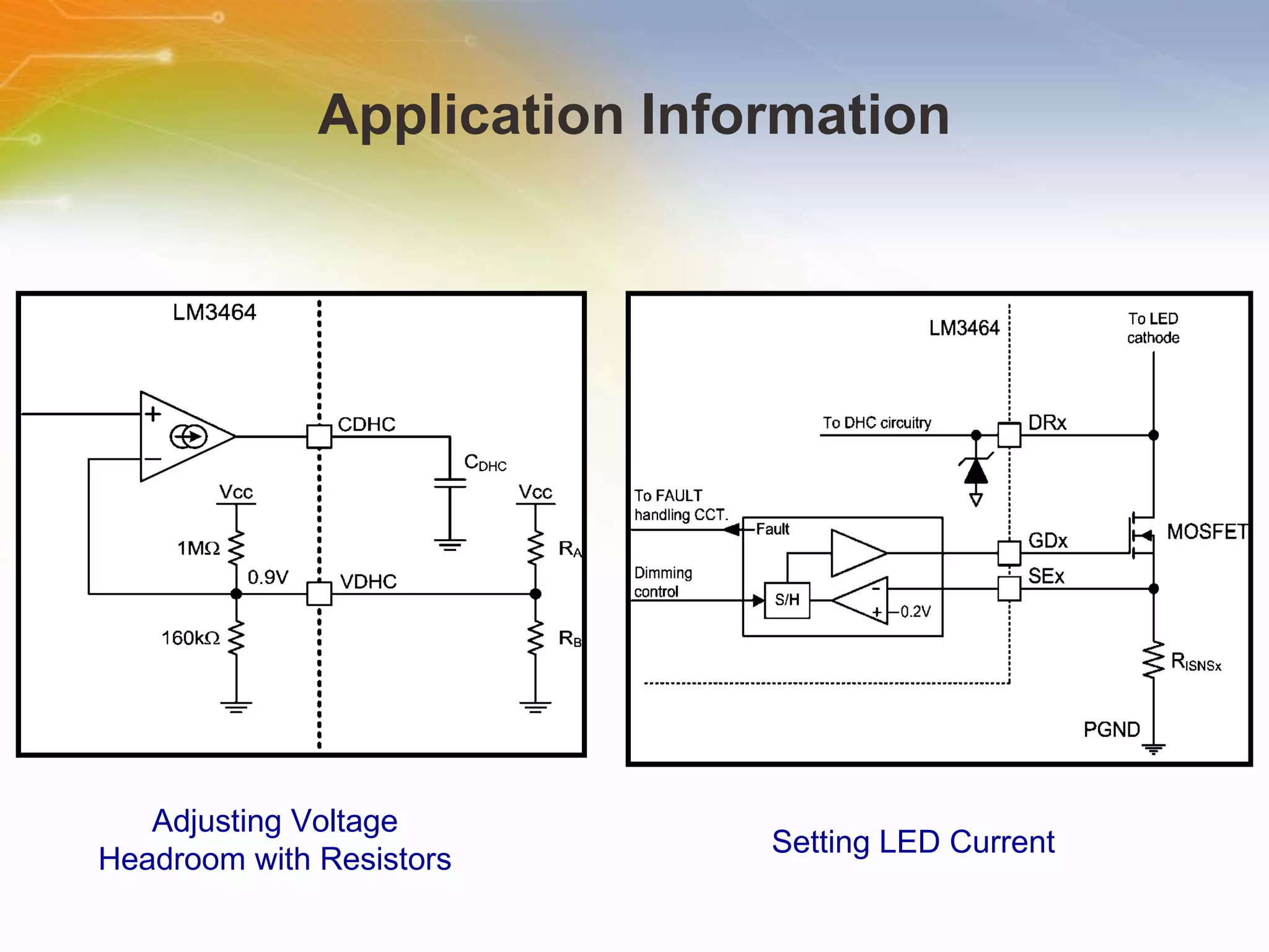 An Introduction to LM3464 LED Driver with Dynamic Headroom Control | PPT