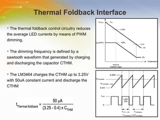 An Introduction to LM3464 LED Driver with Dynamic Headroom Control | PPT
