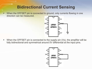 LMP8601:Bidirectional Precision Current Sensing Amplifier | PPT