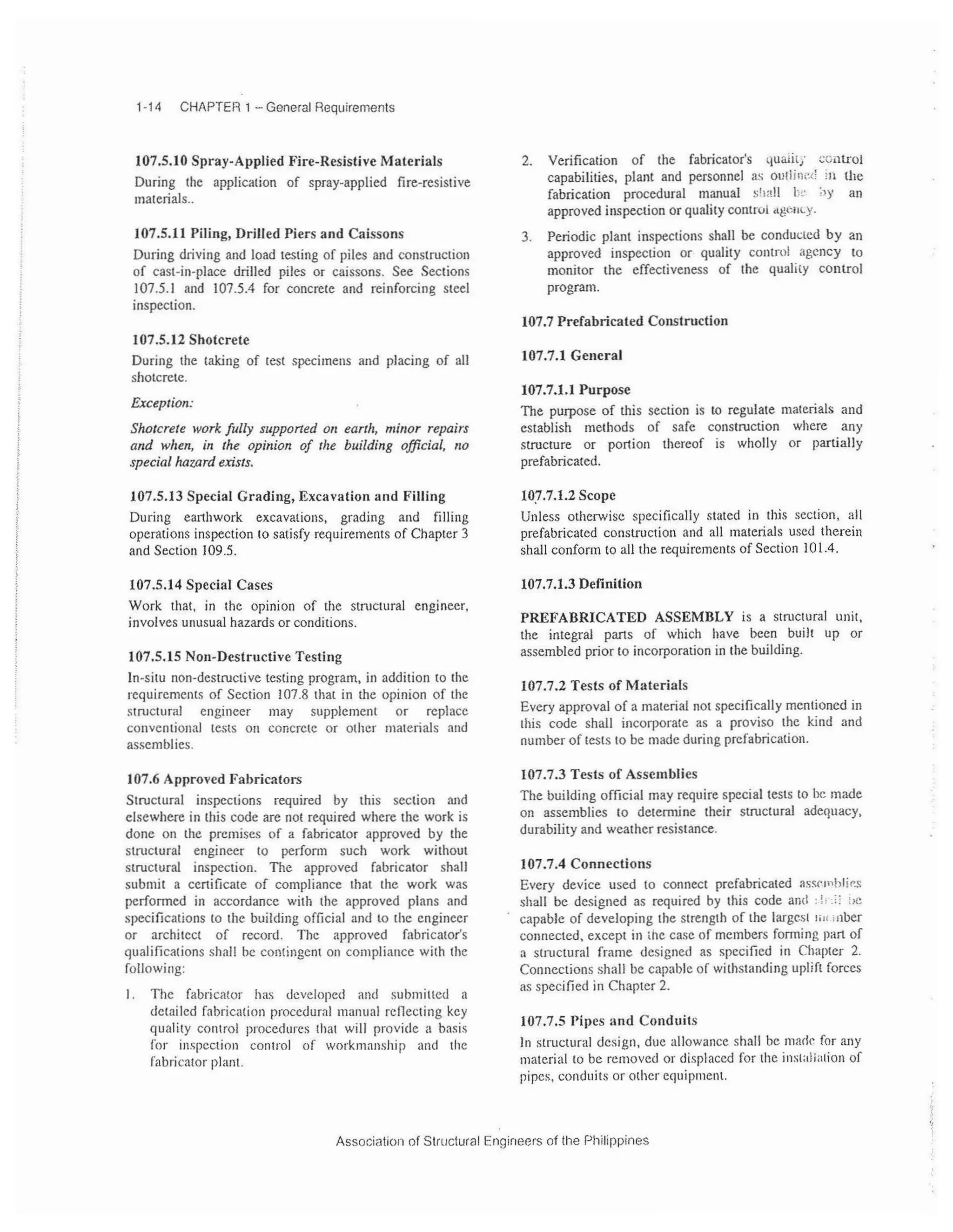 NSCP 2010 , Volume 1 | PDF