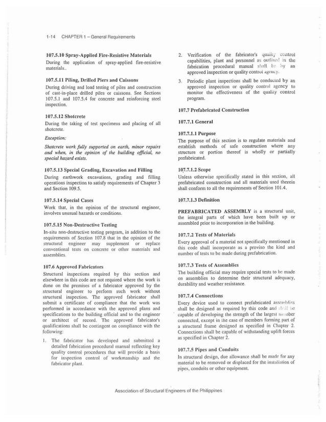 NSCP 2010 , Volume 1 | PDF