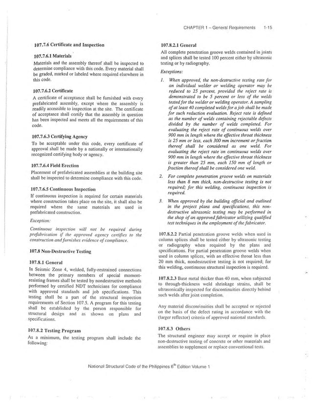 NSCP 2010 , Volume 1 | PDF