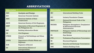 NATIONAL STRUCTURAL CODE OF THE PHILIPPINES | PPTX