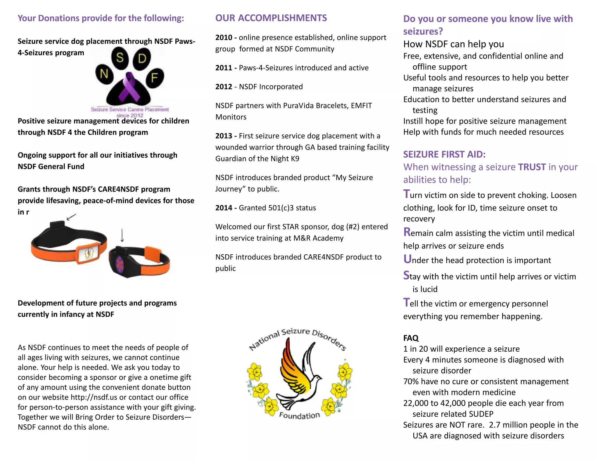 Nsdf intro bro 2014 (1) | PDF