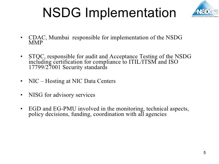 NSDG - Insight into the Gateway Project