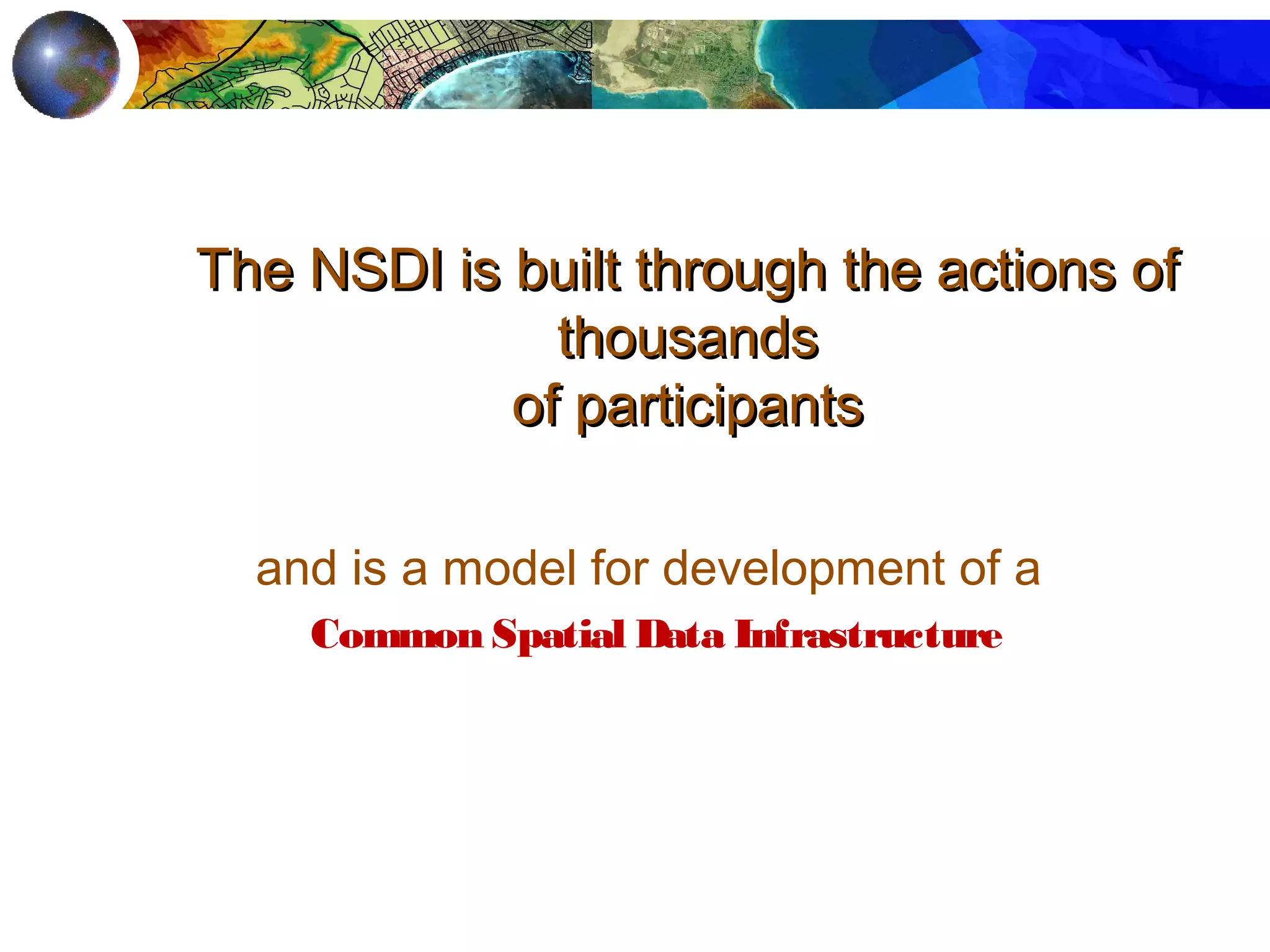 NSDI_ Concepts and Components | PPT