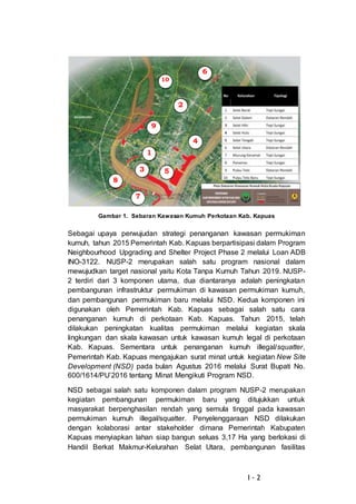 Resume Pelaksanaan New Site Development Kabupaten Kapuas | DOCX