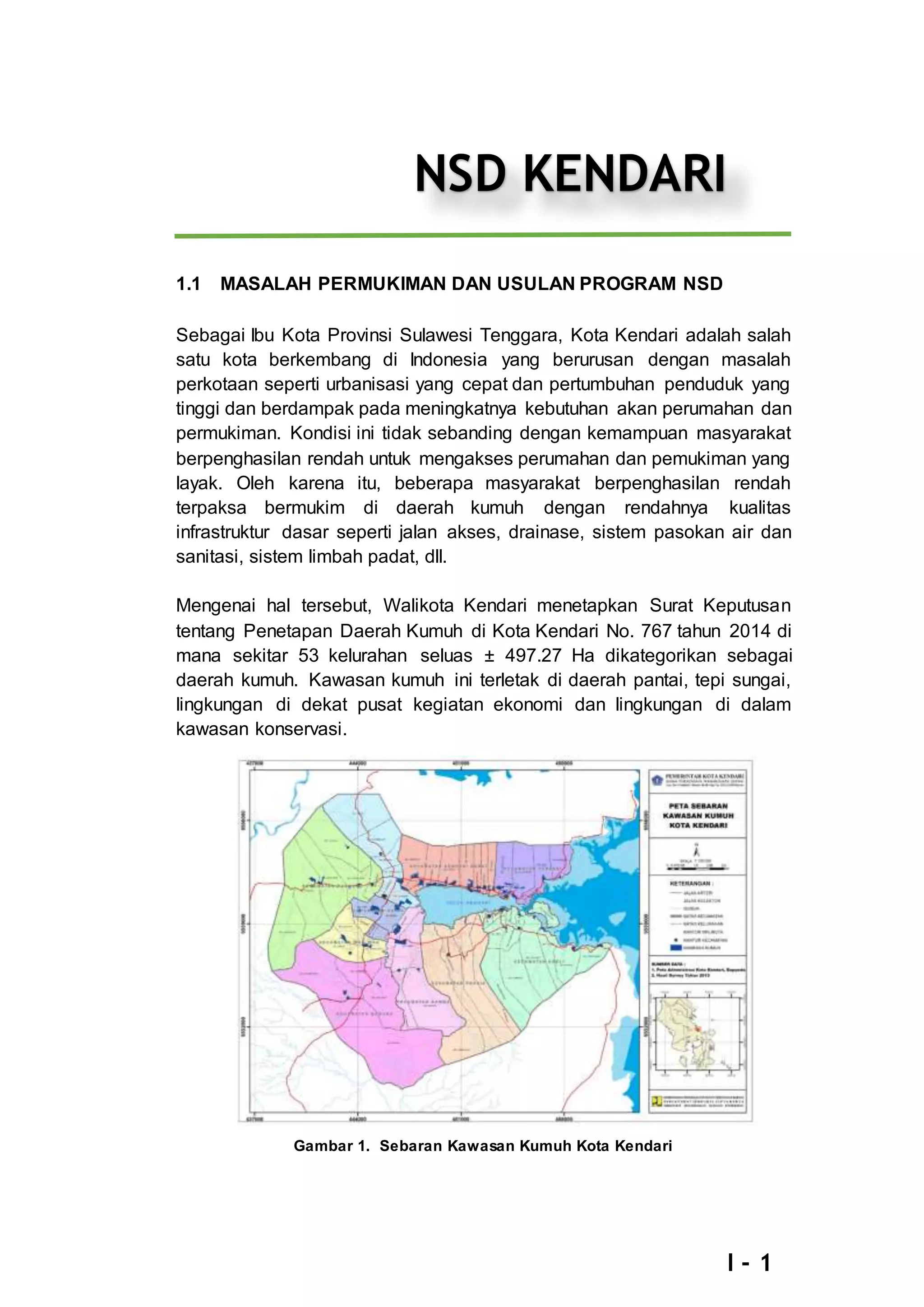 Resume Pelaksanaan New Site Development Kota Kendari | PDF